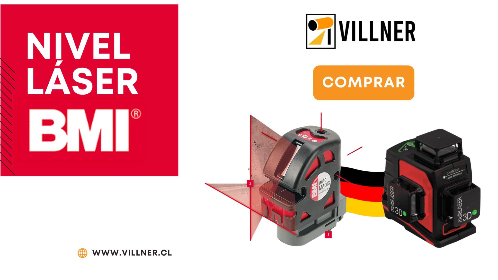 Cómo Usar un Nivel Láser: Técnicas Fáciles de Uso | Villner.cl