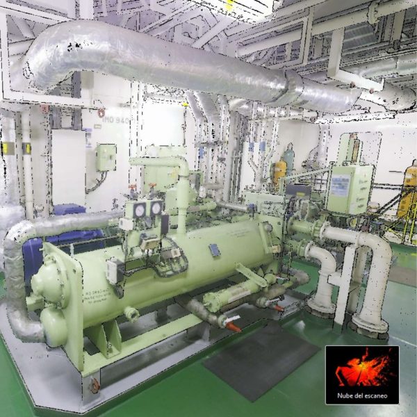 Escaneo Láser 3D de la Sala de Máquinas del Buque Acapulco - Villner ...