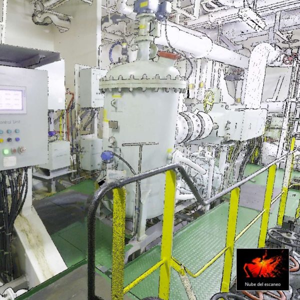 Escaneo Láser 3D de la Sala de Máquinas del Buque Acapulco - Villner ...